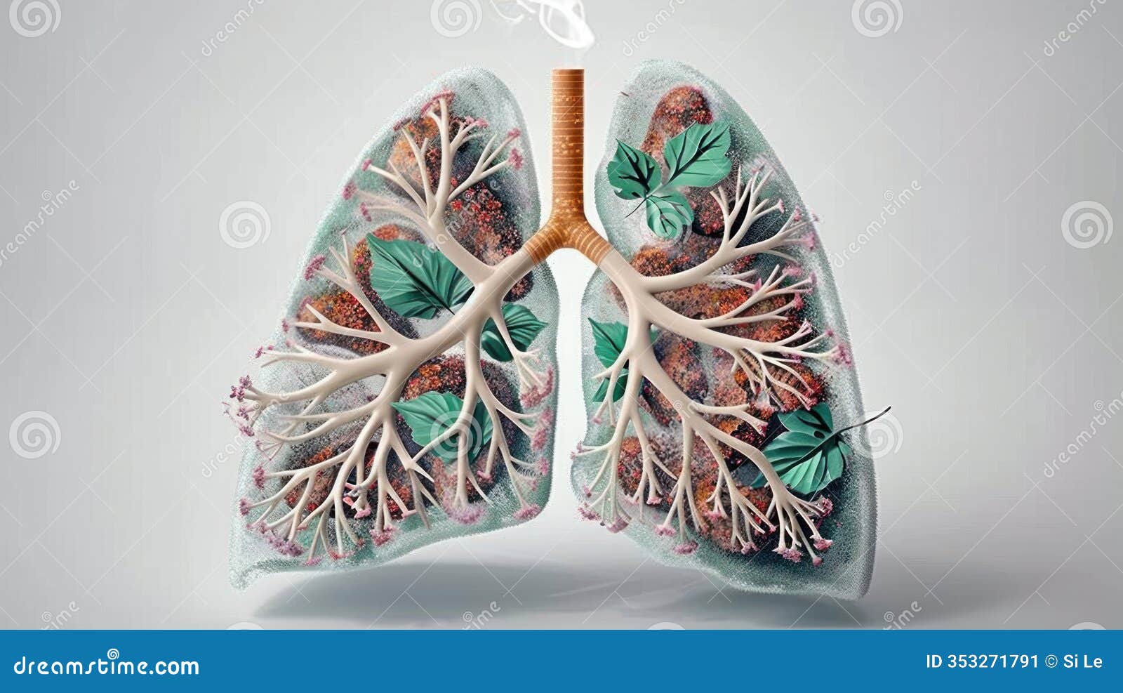 Pastel Lung Flora: a Visual Representation of Tuberculosis and the ...