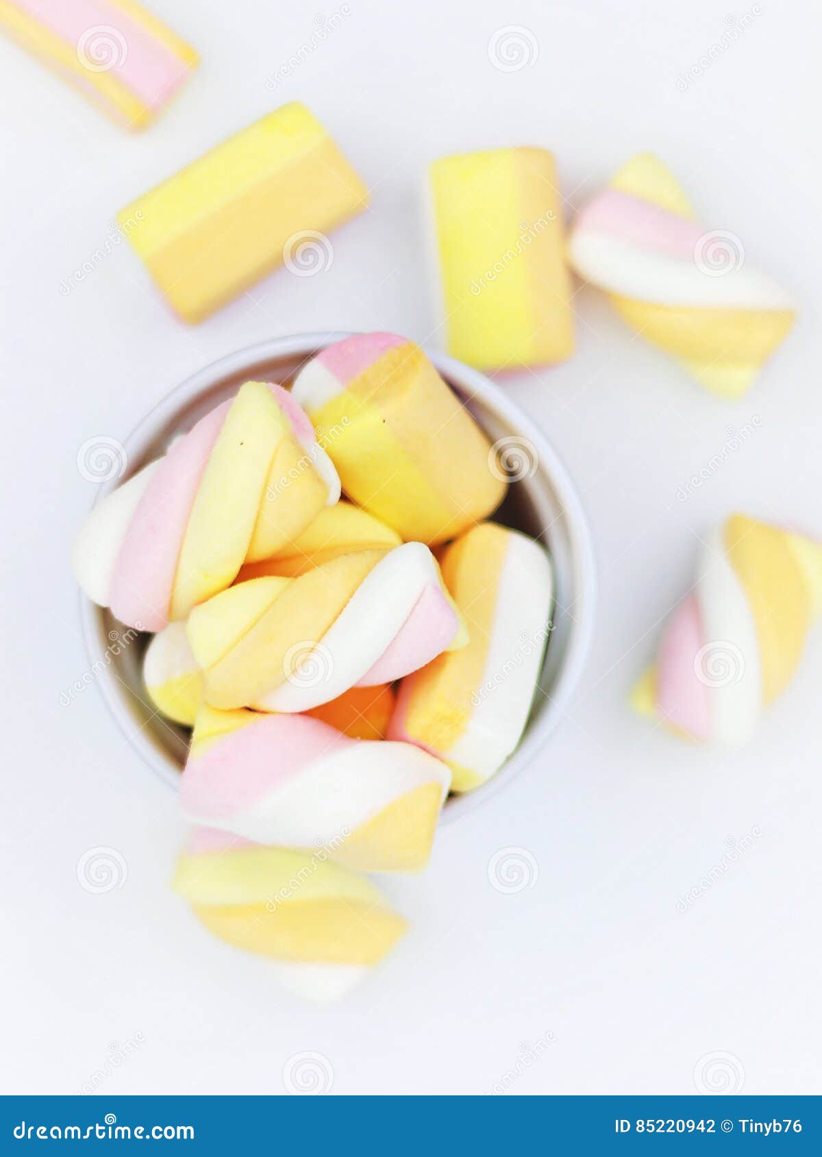 Pastel Marshmallows stock photo. Image of gelatin, dessert - 85220942
