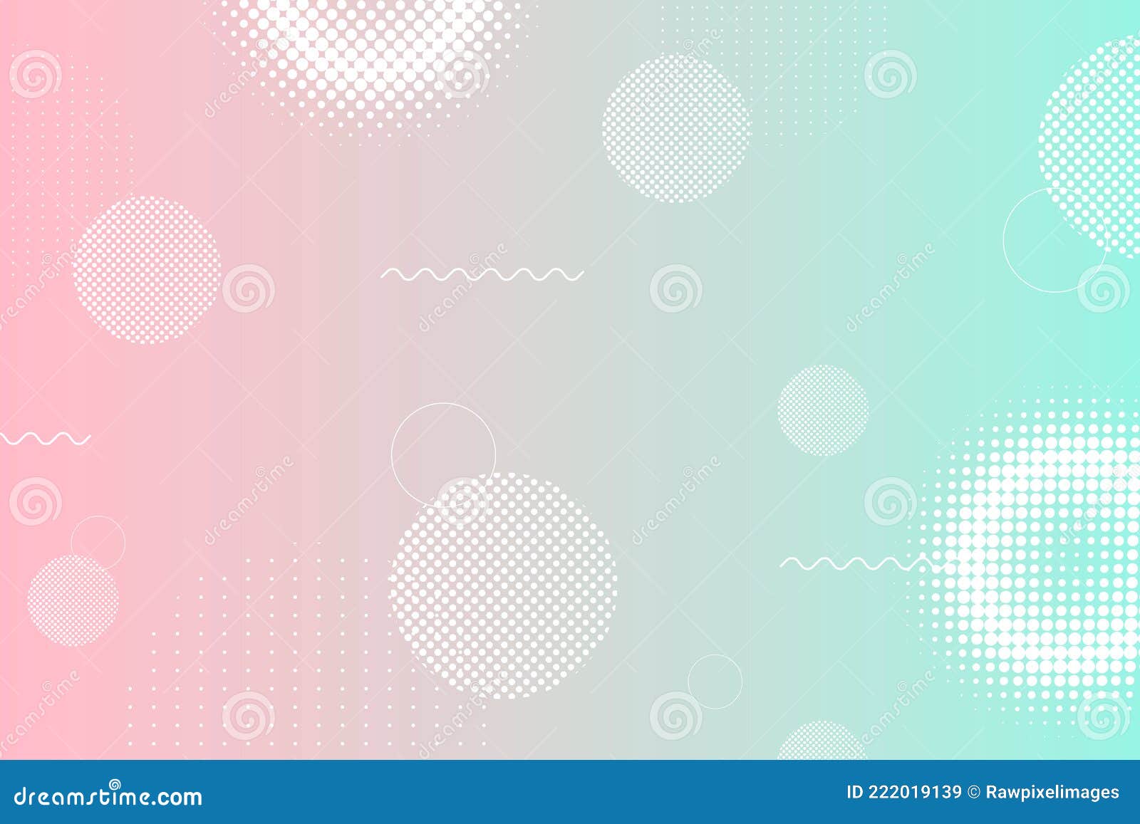 Pastel Memphis Style Pattern Background Stock Illustration ...