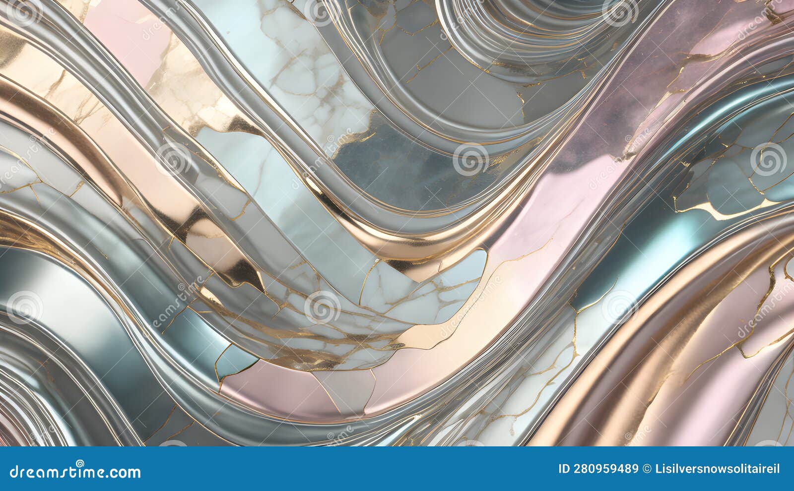 Luxury Pastel Metallic Marble Texture Background for Graphic Resource ...