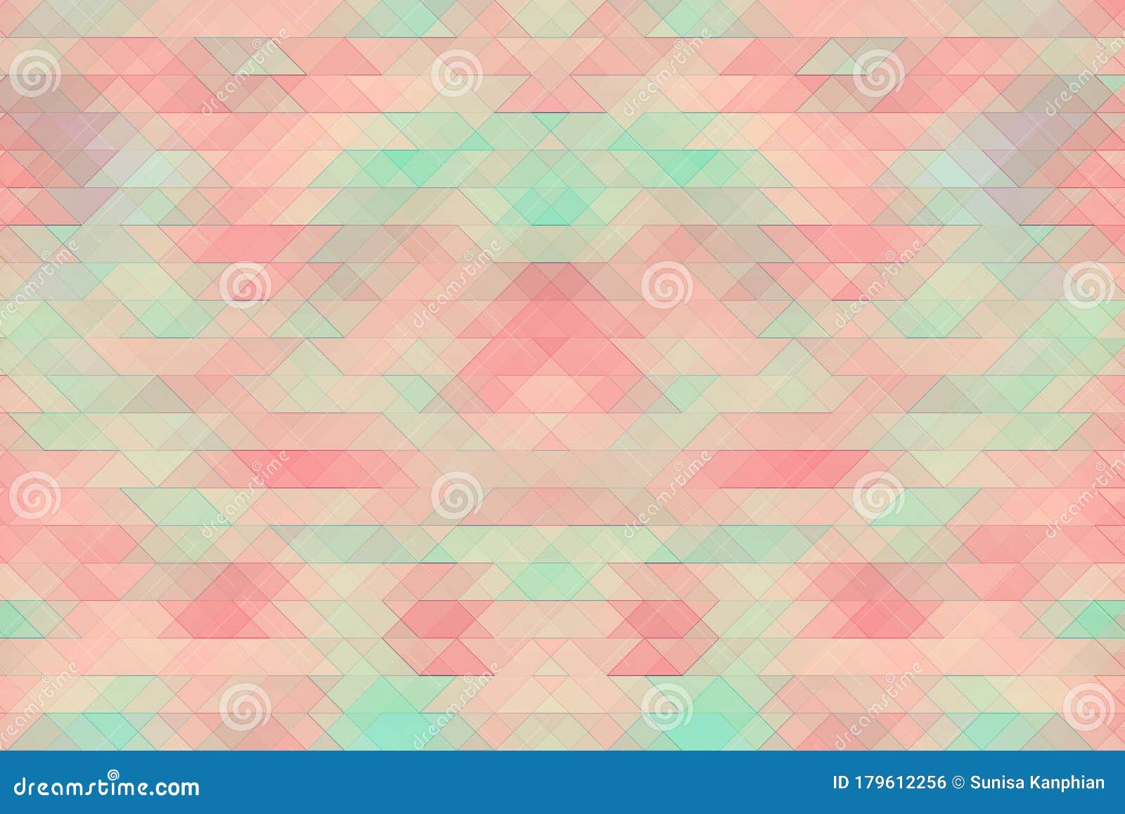 Pastel Mosaic Pixel Background, Triangle Pattern Wallpaper Stock ...