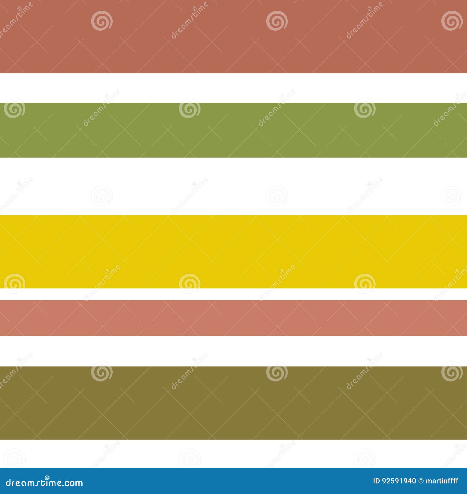 Pastel Natural Colors Horizontal Stripes Seamless Background Stock ...