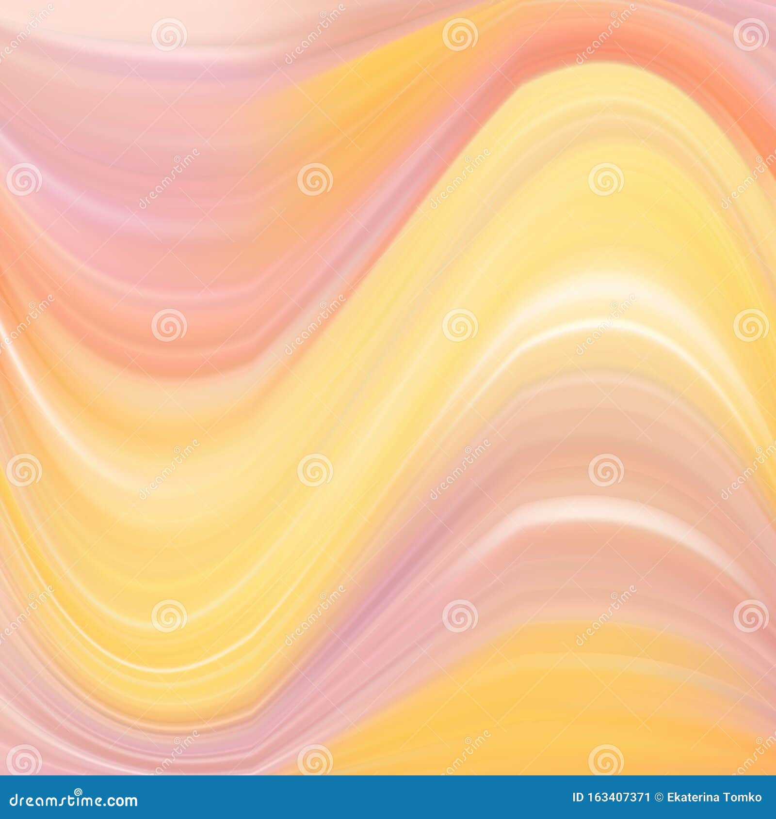 Pastel Paint Acrylic Wave Flow Wave Background. Eps 10 Stock ...