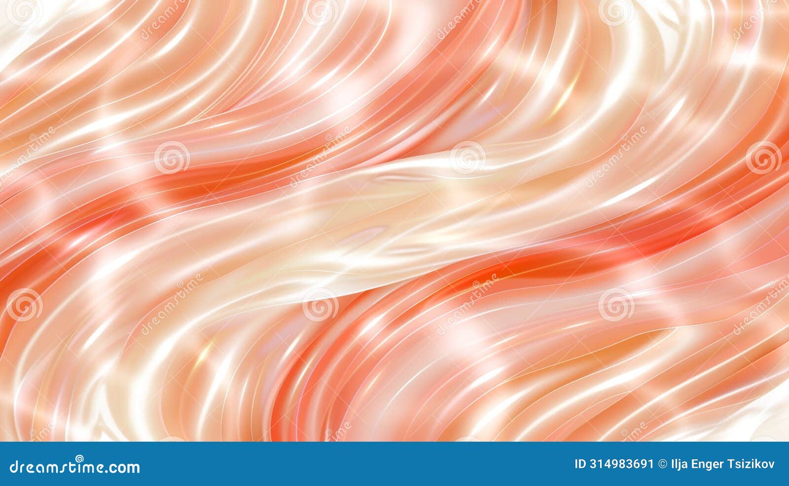 Pastel Peach And Coral Blend With Sky Blue For A Harmonious Spring ...