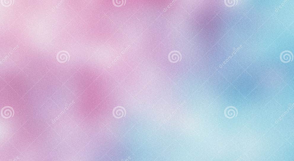 Pastel Pink and Blue Gradient Background with Grain Noise Texture Stock ...