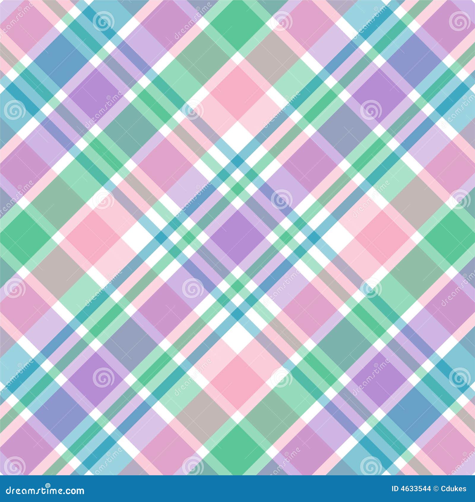 Pastel Plaid stock illustration. Illustration of pattern - 4633544