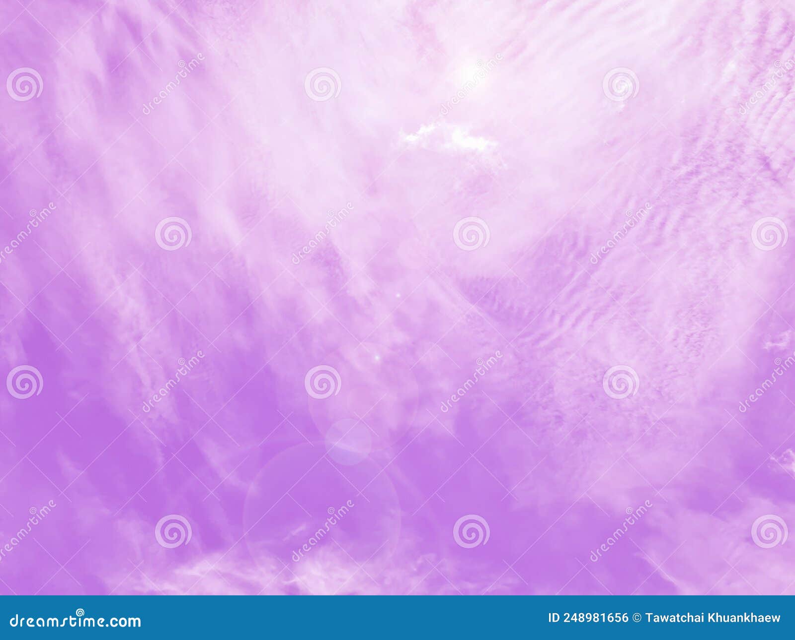 Pastel Purple Sky and Sun Rays Shining Brightly Stock Photo - Image of ...