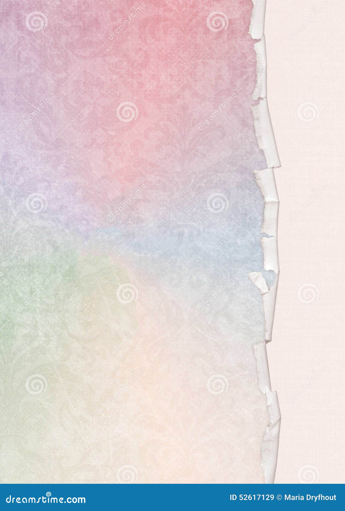 Pastel Rainbow Damask Torn Edge Stock Illustration - Illustration of ...