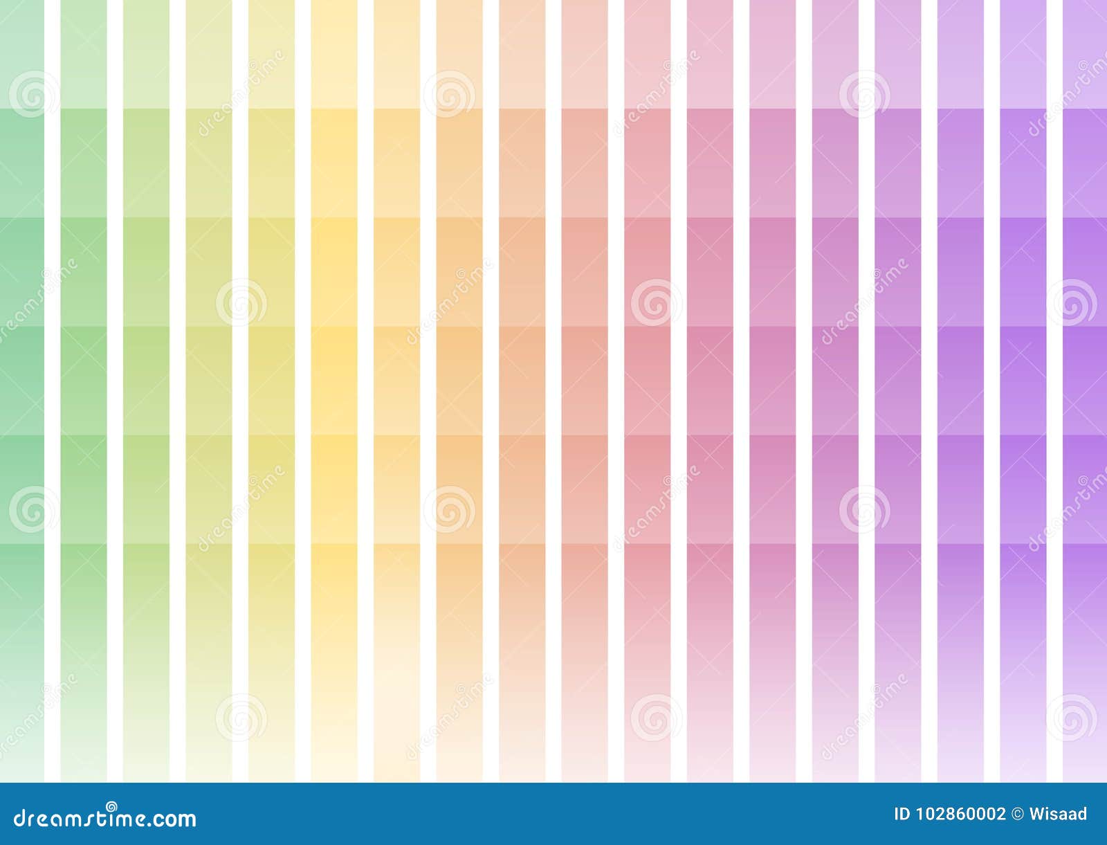 Pastel Rainbow Pixel Bar Abstract Background Stock Vector ...