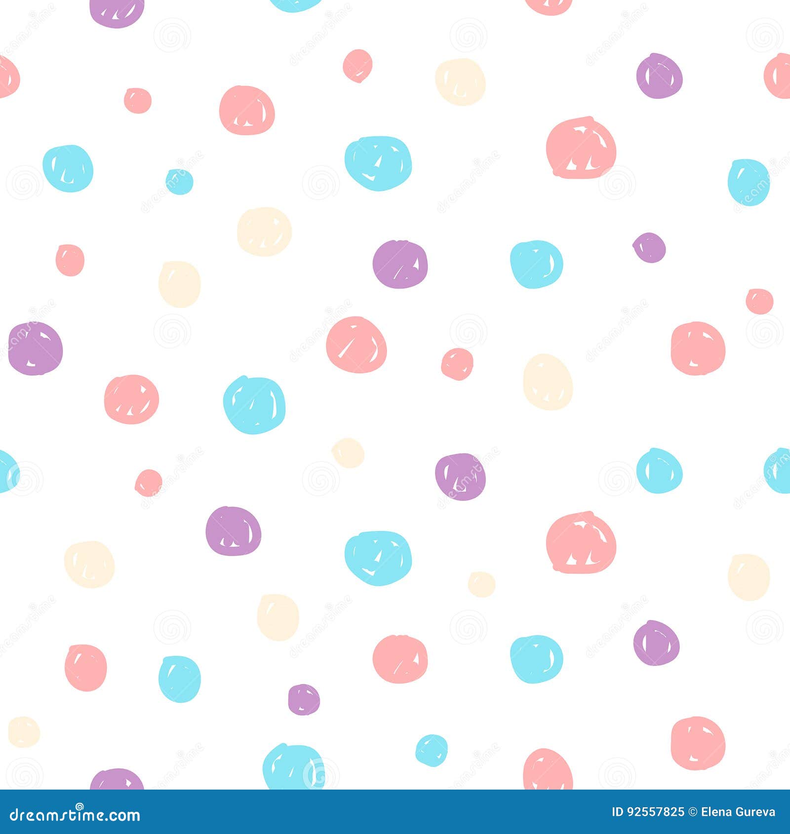 Pastel Seamless Pattern for Kids. Stock Vector - Illustration of ...