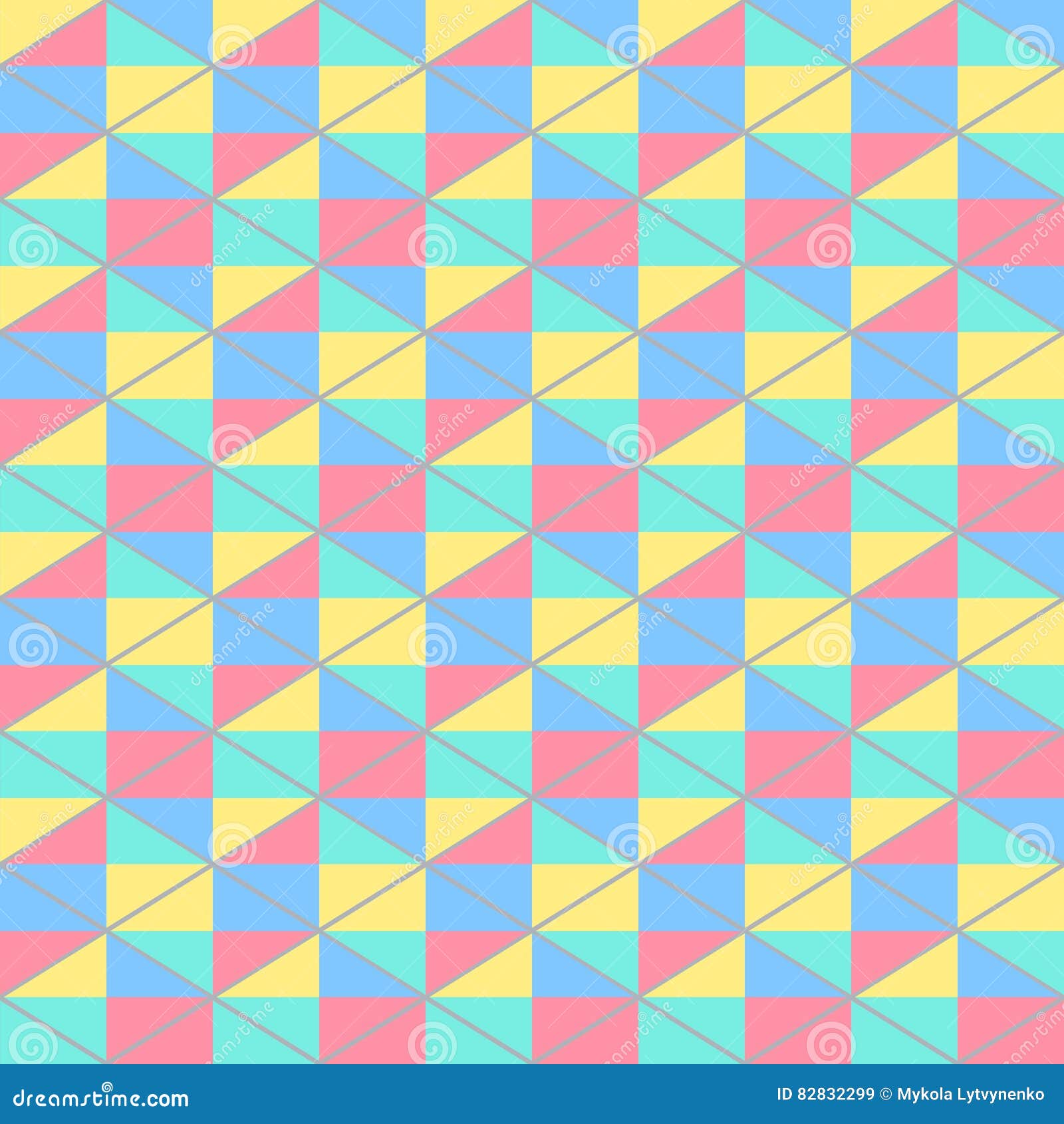 Pastel seamless pattern stock vector. Illustration of blue - 82832299