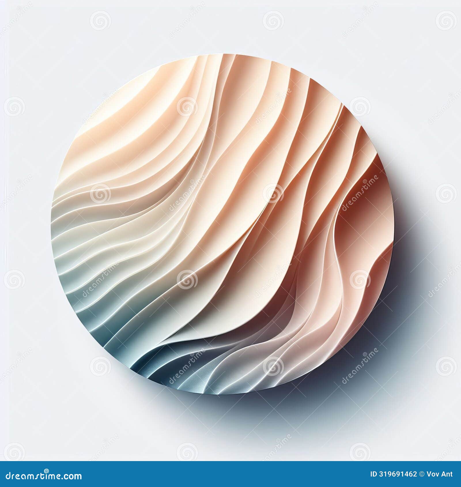 Muted Colors Vector Floral Pattern | CartoonDealer.com #315914274