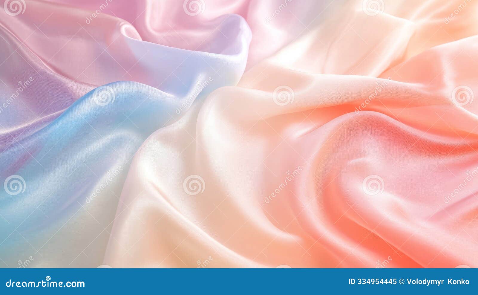 Pastel Silk Fabric with Smooth Folds, Abstract Texture. Luxury Elegance ...