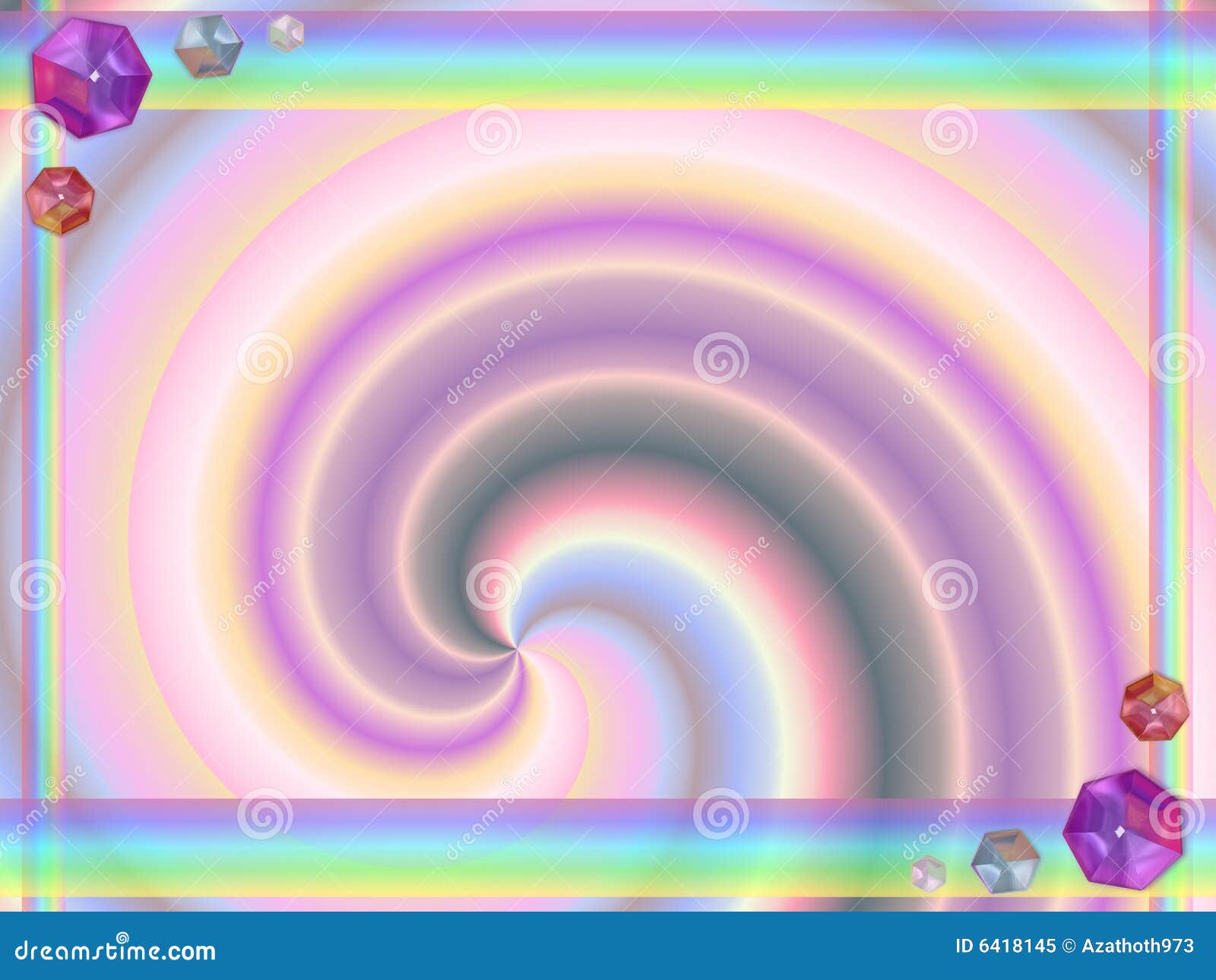 Pastel Slide Template stock illustration. Illustration of decorative ...