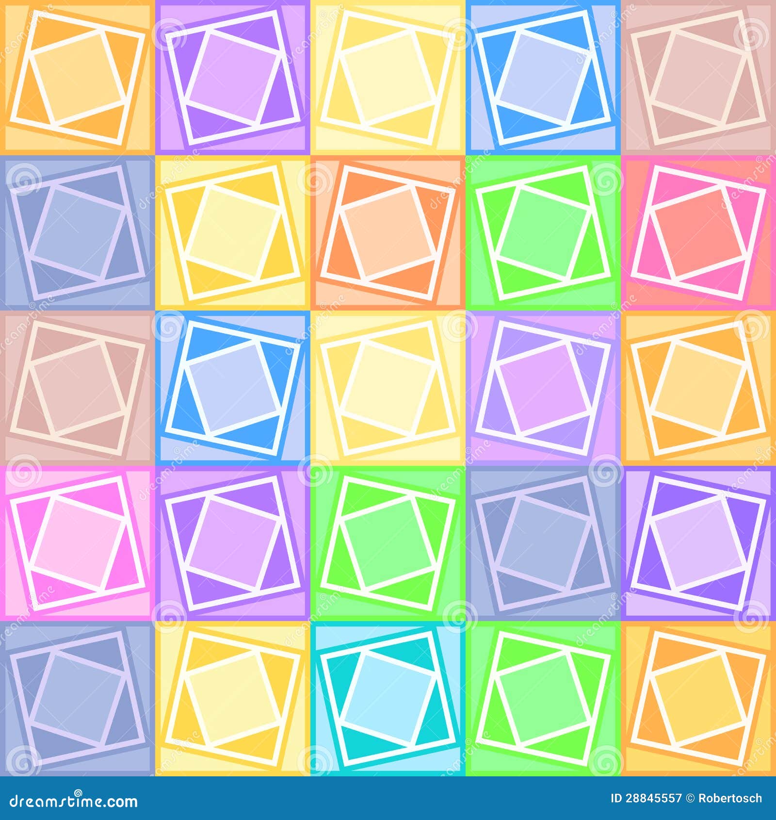 Pastel squares pattern stock vector. Illustration of ornamental - 28845557