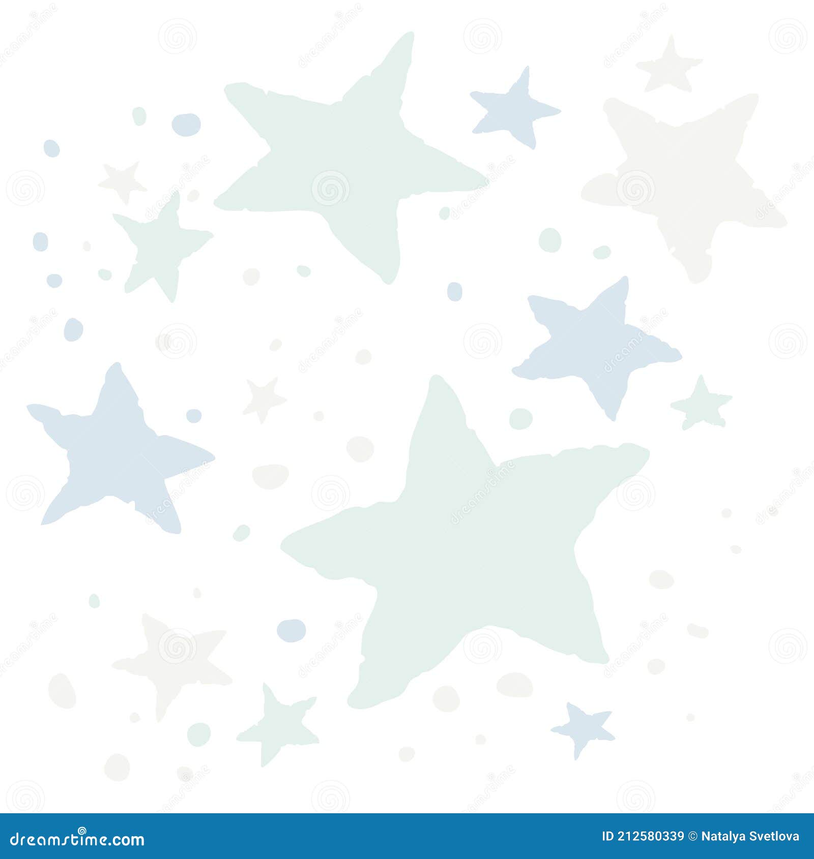 Pastel Stars Background Stock Illustration | CartoonDealer.com #11741305