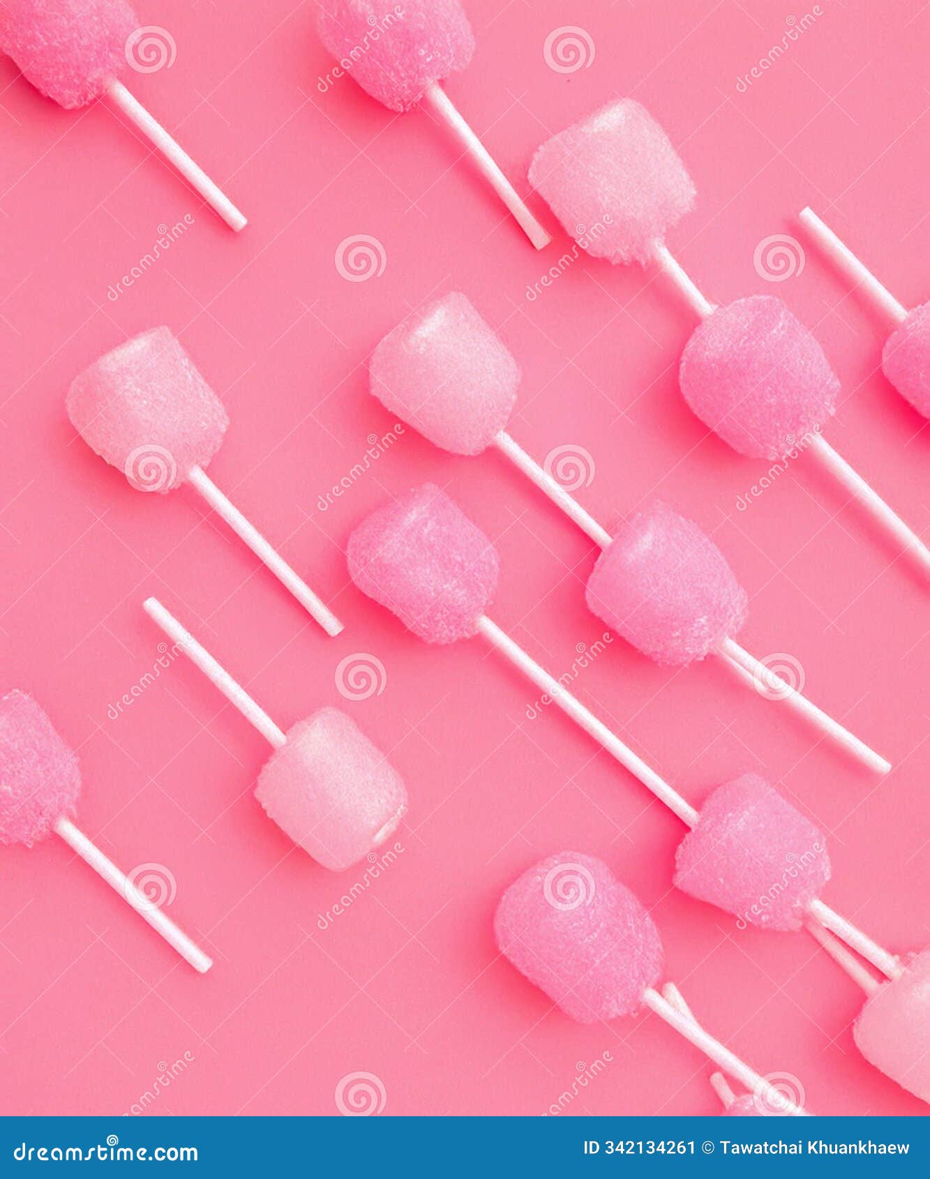 Pastel Sweet Cotton Candy Vertical Background Stock Illustration ...
