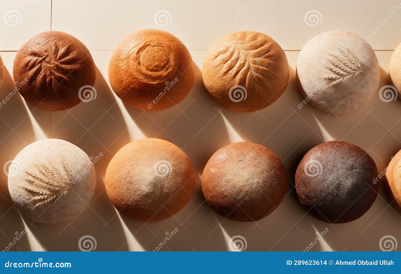 Pastel-themed Bread Creation - Gourmet Visual Delight. Generative by Ai ...