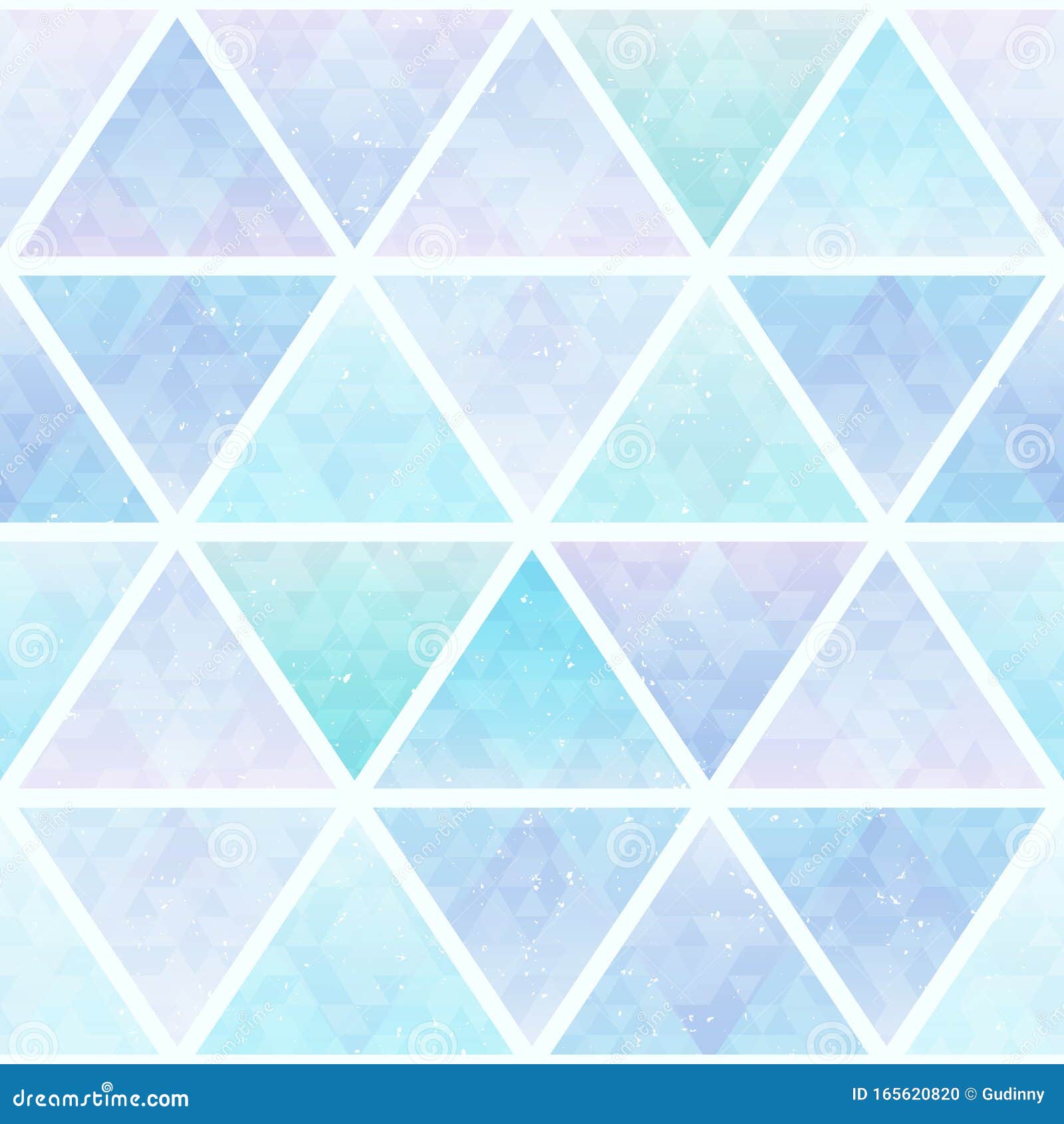 Pastel Triangle Seamless Pattern Stock Vector - Illustration of element ...