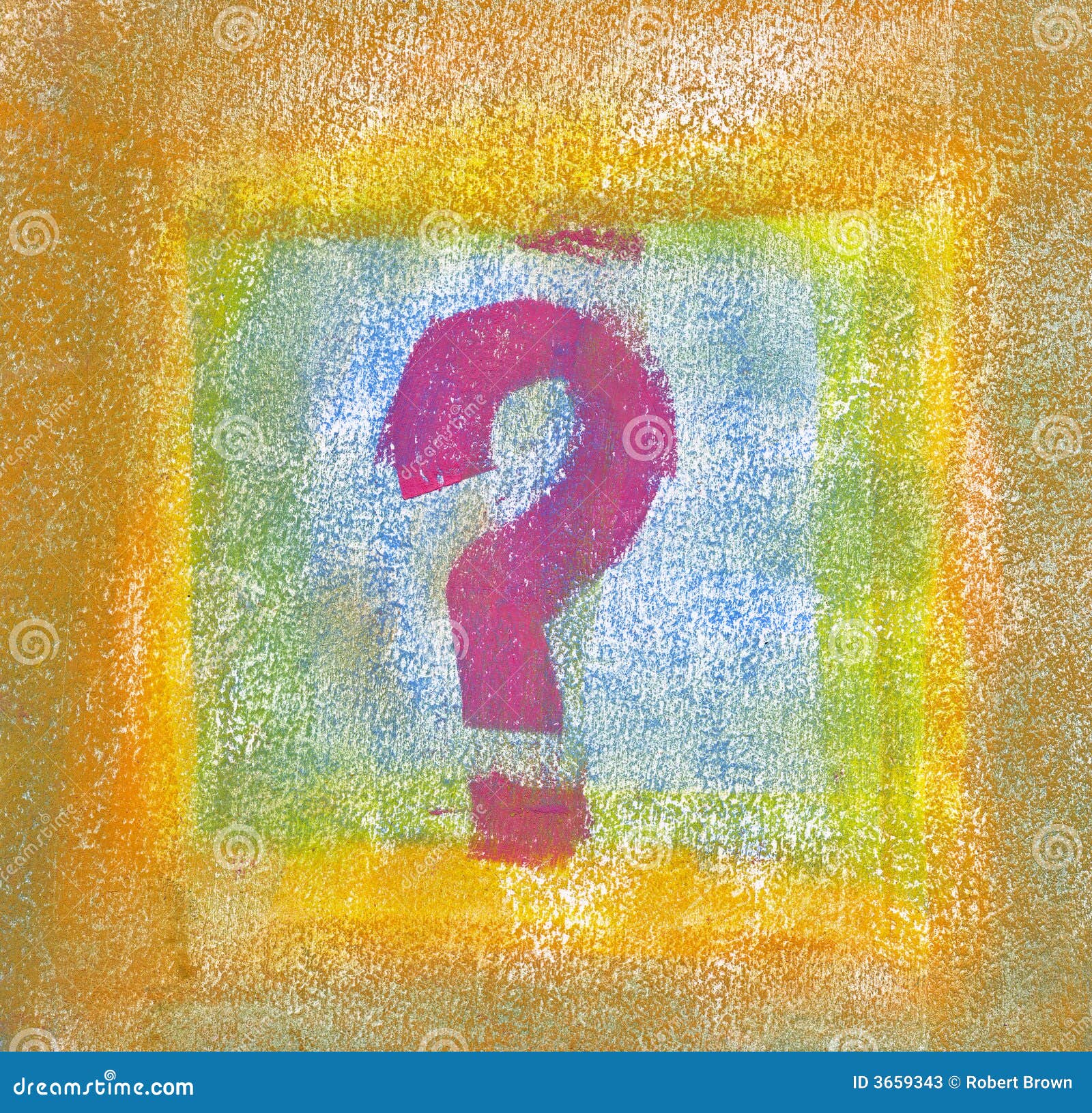 Pastel: the Unanswered Question Stock Image - Image of pastel, mood ...
