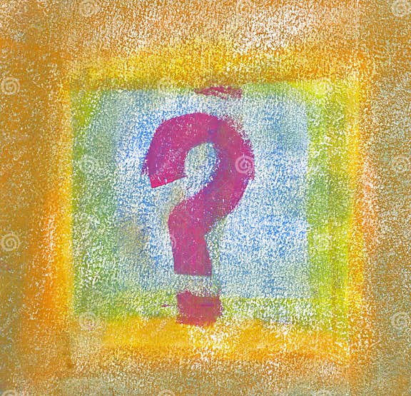 Pastel: the Unanswered Question Stock Image - Image of pastel, mood ...