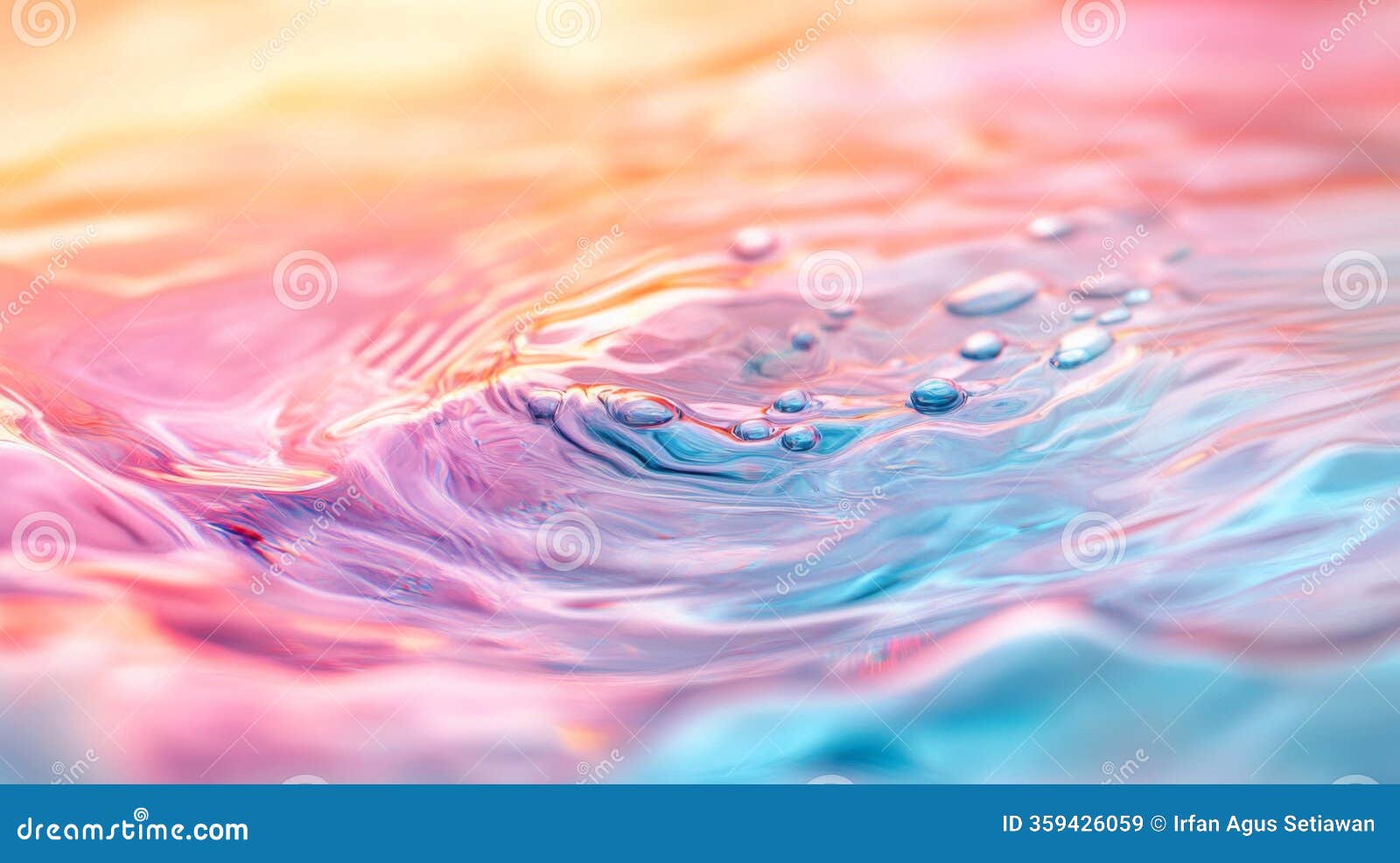 Pastel Water Texture Abstract Background Stock Illustration ...