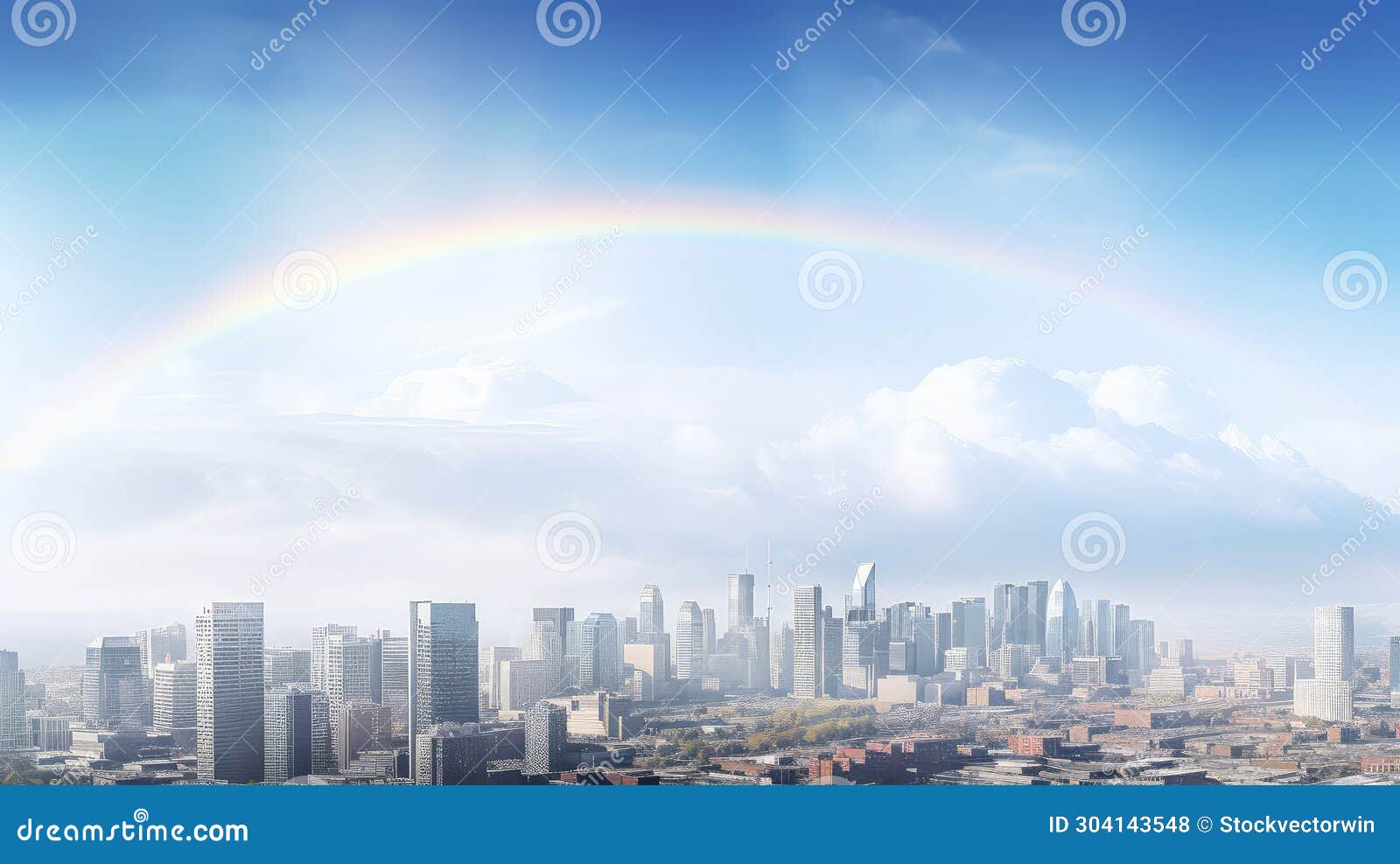 Pastel White Rainbow Background Stock Illustration - Illustration of ...