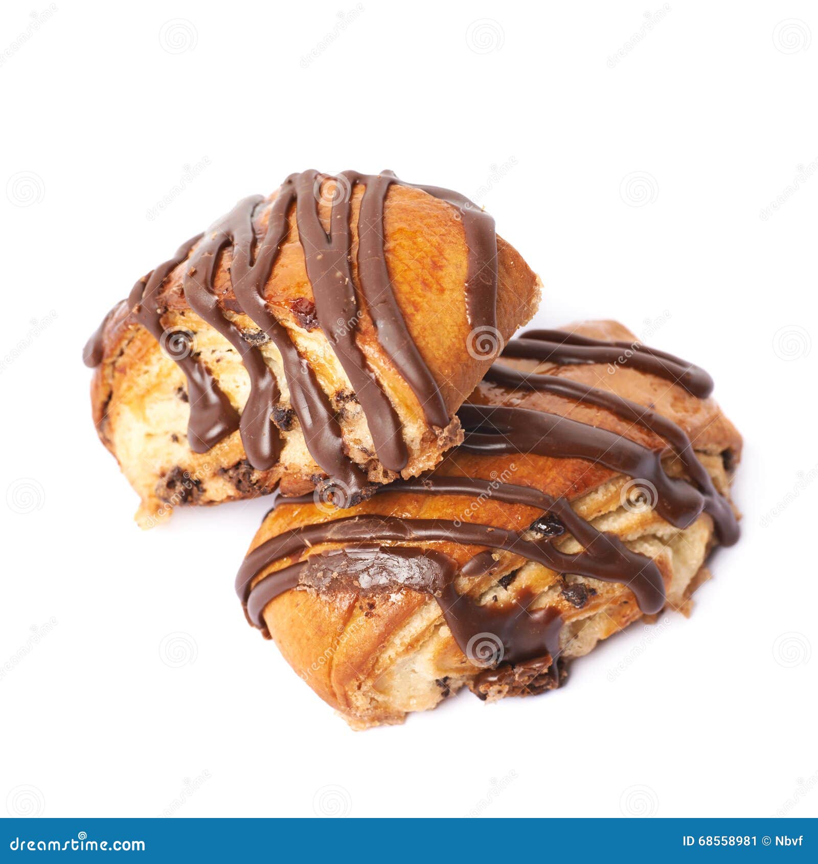 Pasteles Del Bollo Del Rollo Aislados Imagen de archivo - Imagen de ...