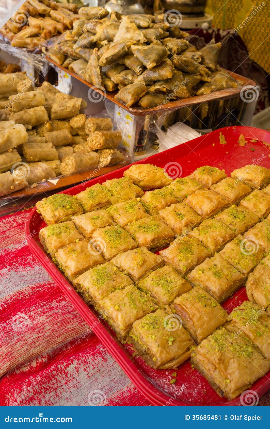 Pasteles marroquíes imagen de archivo. Imagen de tradicional - 35685481