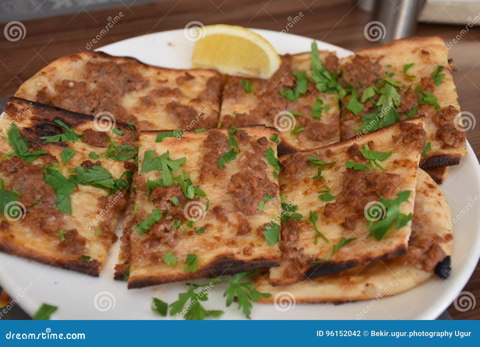 Pasteles Turcos Tradicionales Con La Carne Foto de archivo - Imagen de ...
