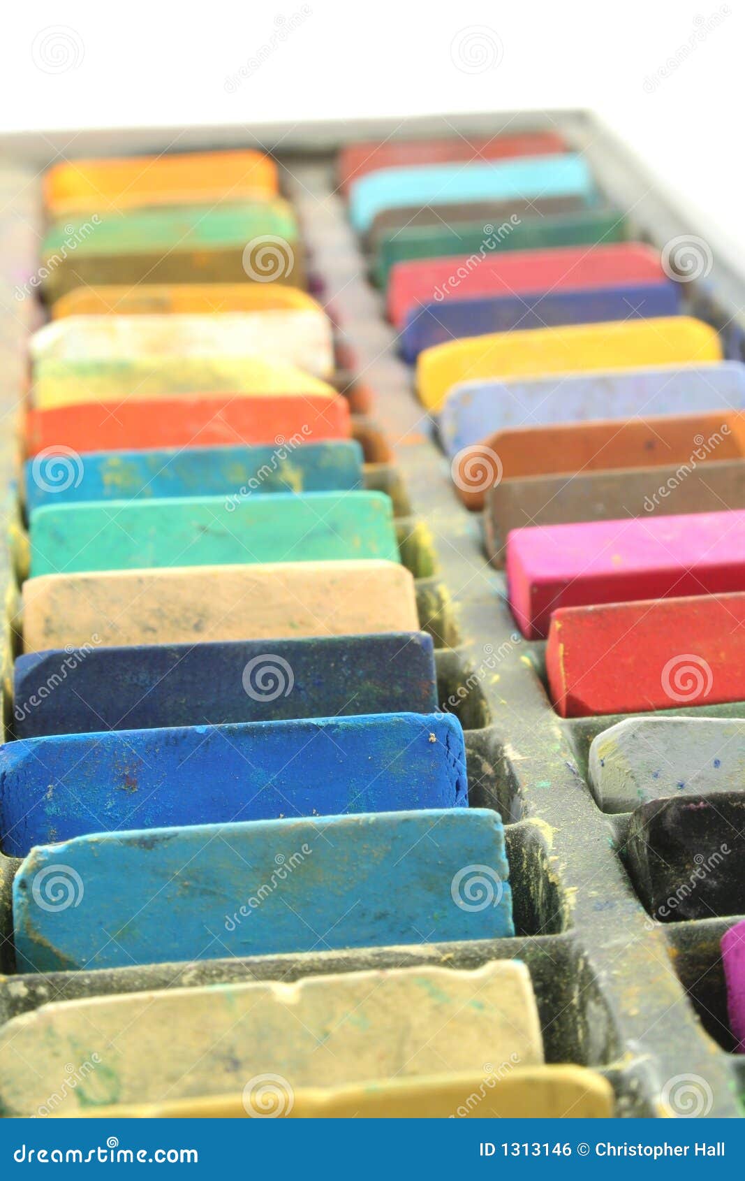 Pastelle stockfoto. Bild von maler, schreiben, markierungen - 1313146