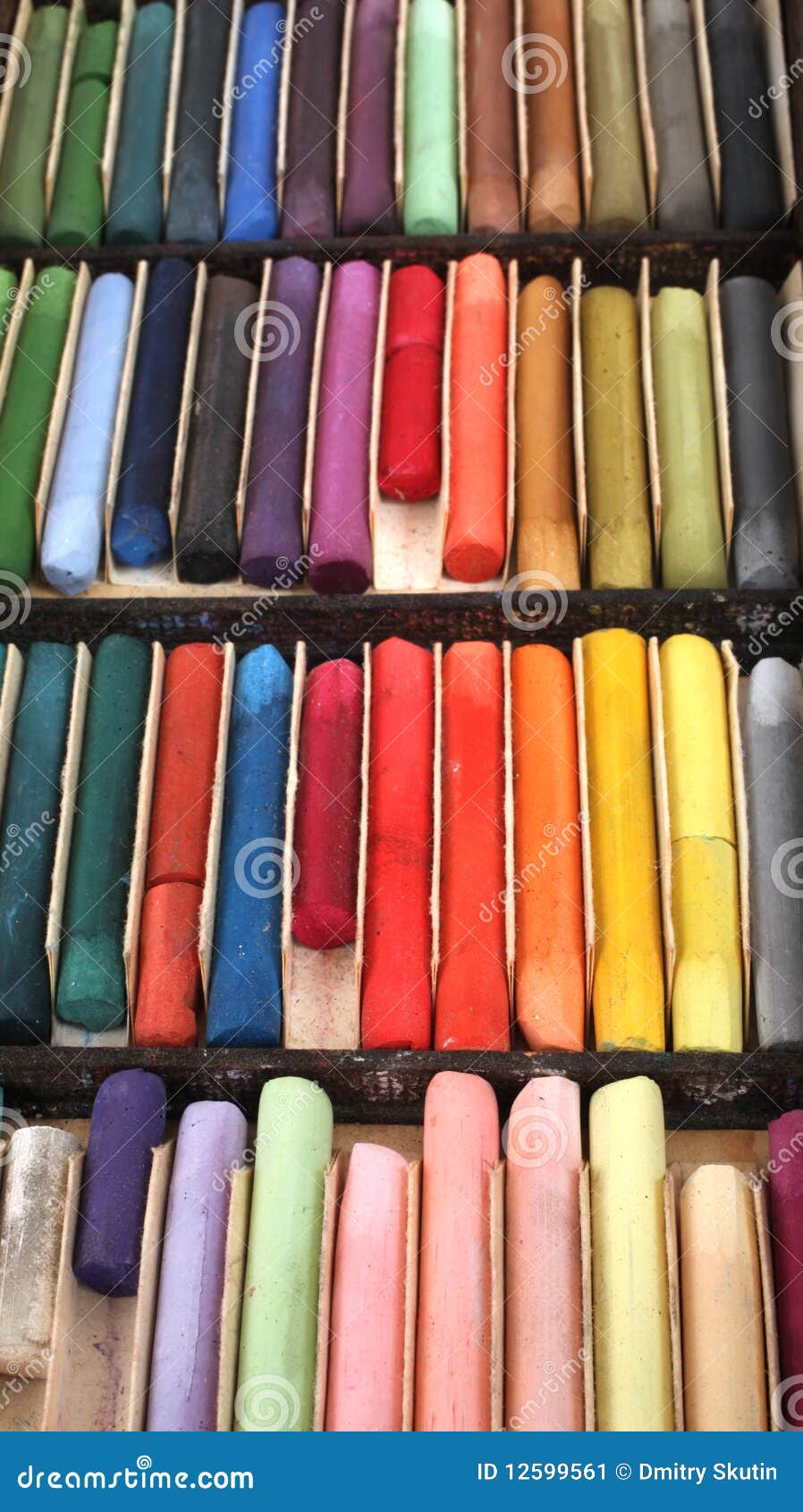 Pastelli immagine stock. Immagine di effetto, gioia, antecedenti - 12599561