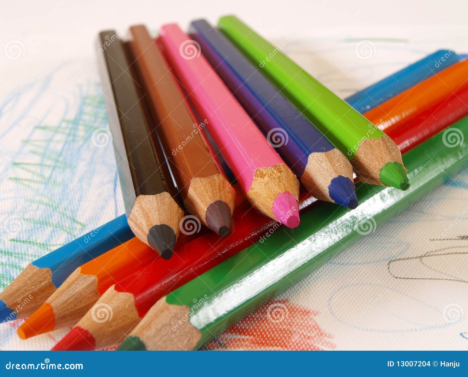 Pastelli 16 fotografia stock. Immagine di colorato, sputo - 13007204