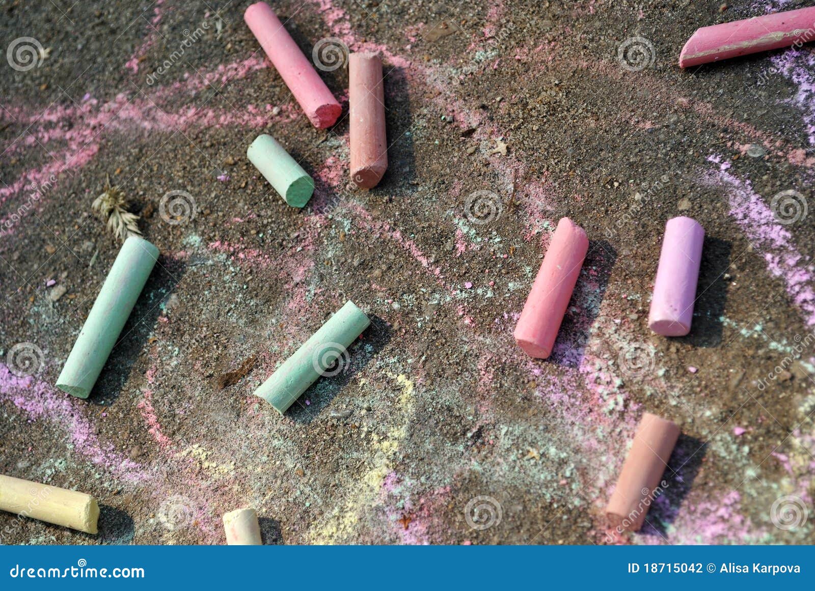Pastelli fotografia stock. Immagine di pastello, colpo - 18715042