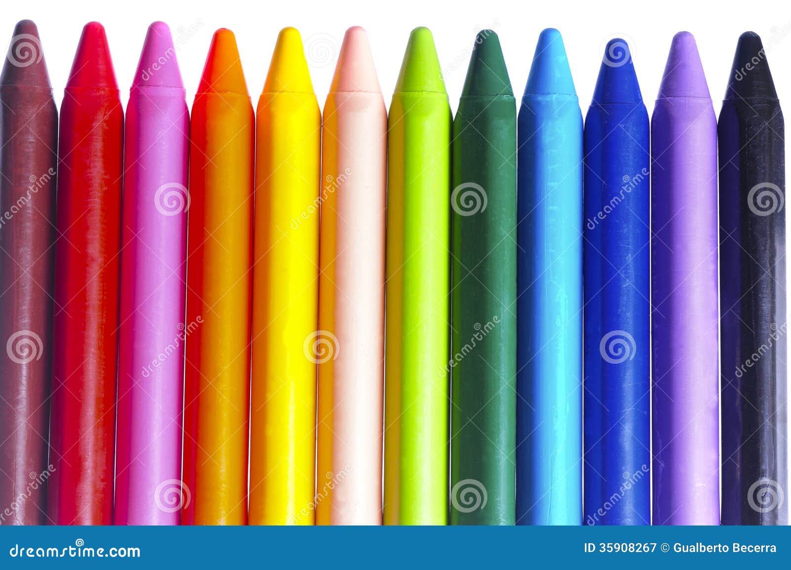 Pastelli immagine stock. Immagine di giallo, chiusura - 35908267