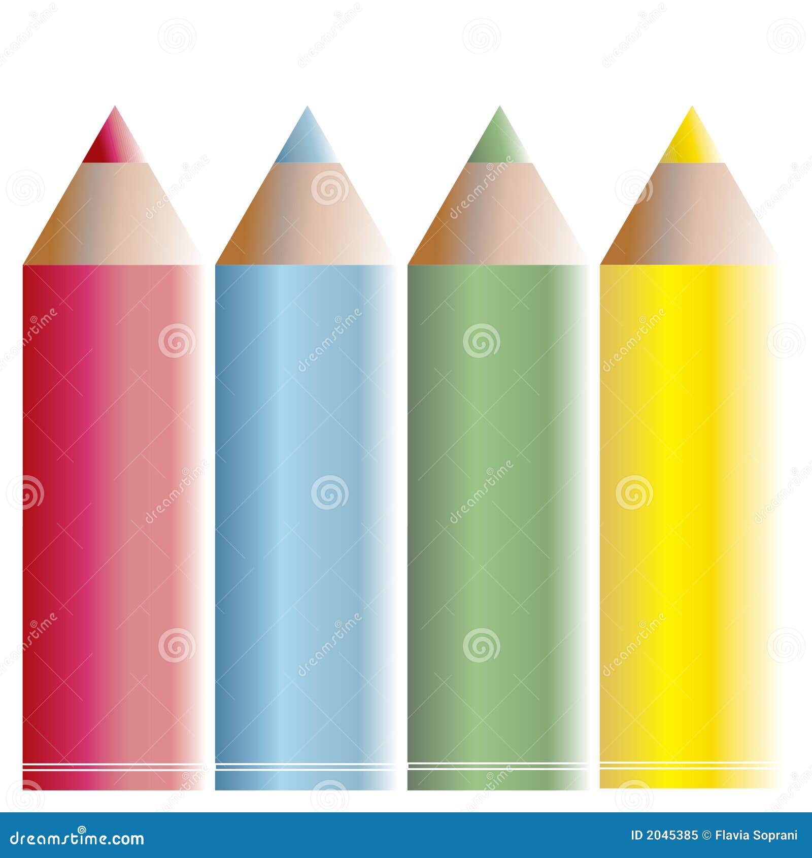 Pastels Illustration Cartoon Vector | CartoonDealer.com #2045385