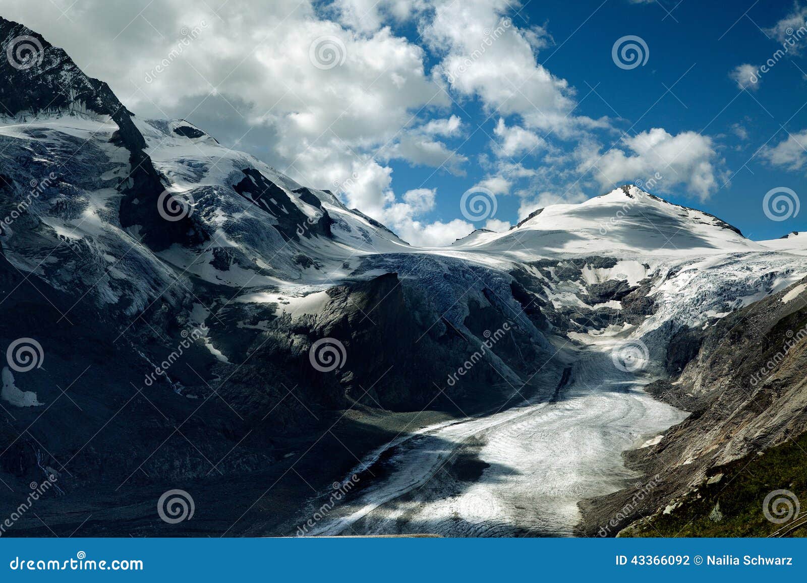 Pasterze Glacier stock photo. Image of frozen, snow, melting - 43366092