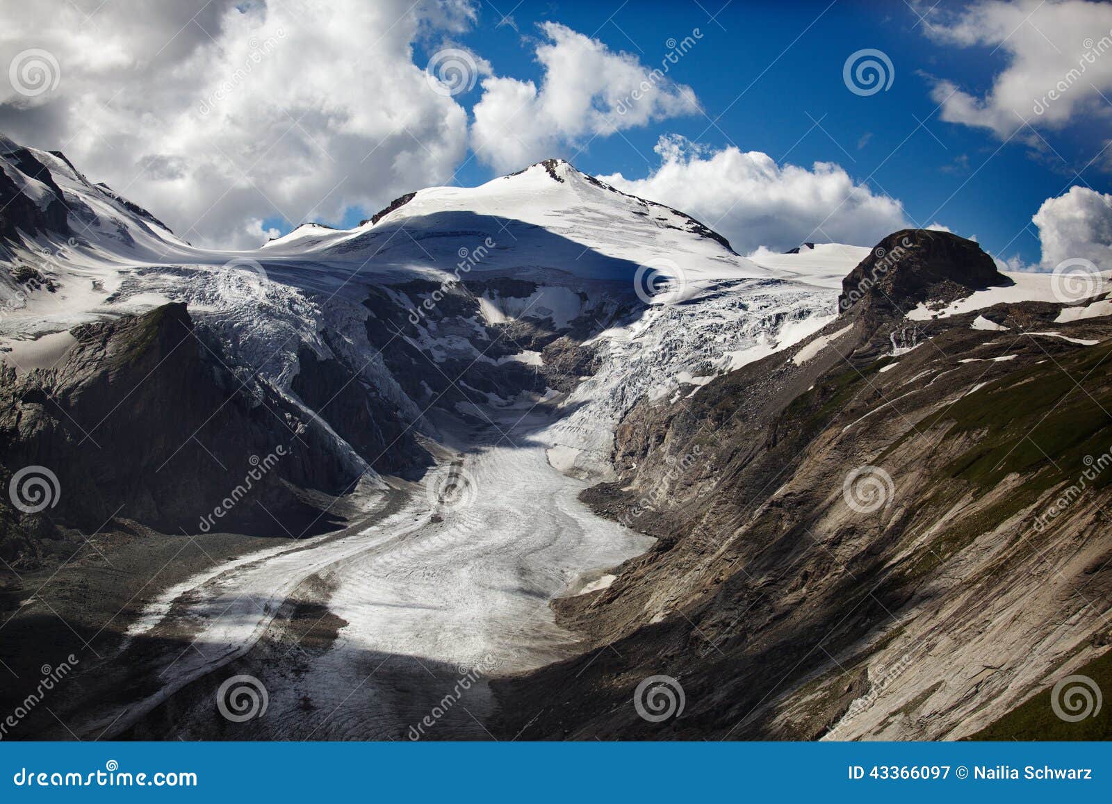 Pasterze Glacier stock image. Image of pasterze, mountain - 43366097