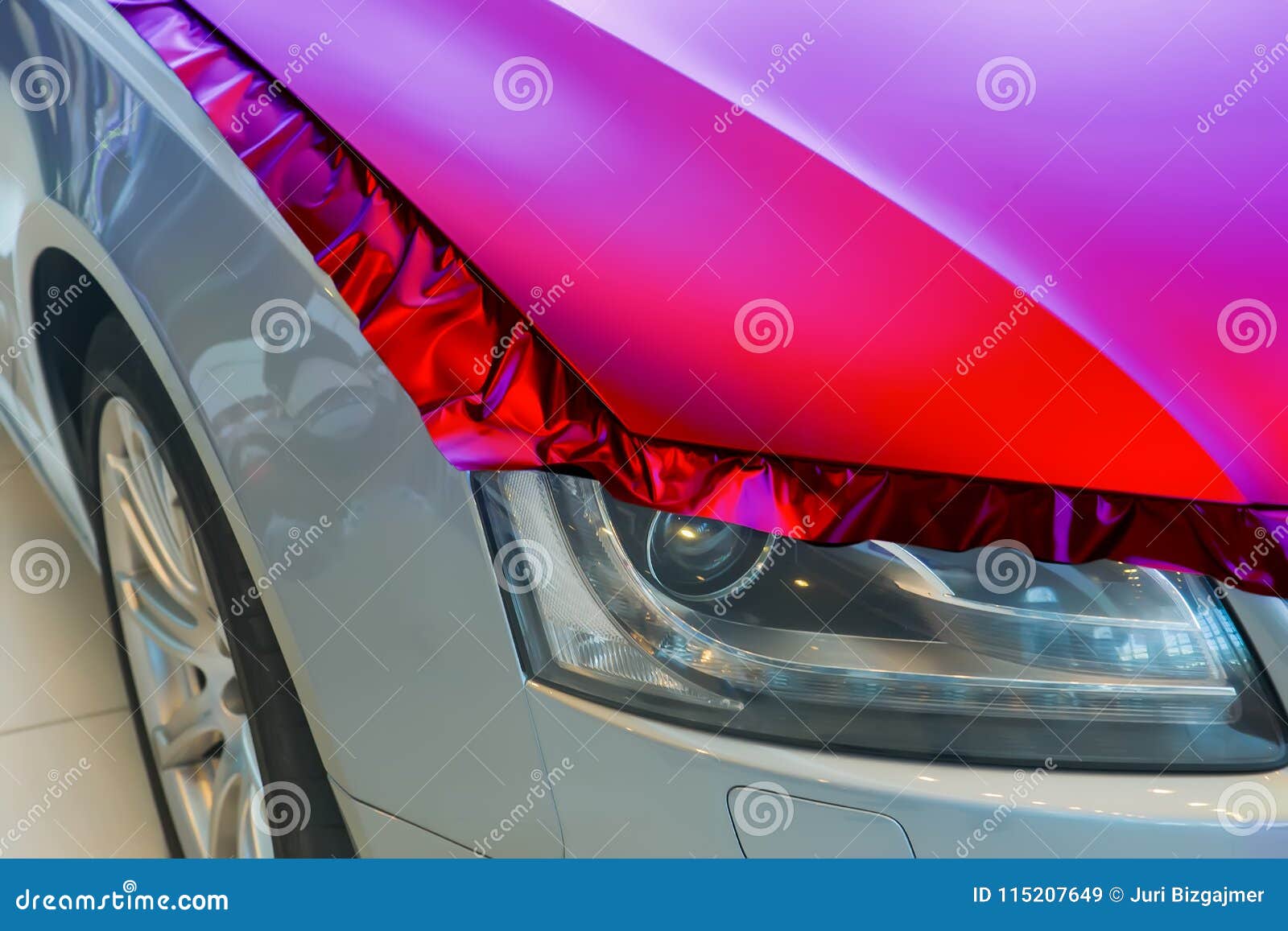 Pasting of Car Carbonic Plastic Stock Image - Image of vehicle, sheet ...