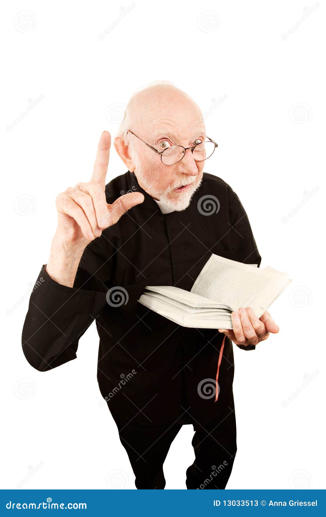 Pastor Giving a Fiery Sermon Stock Image - Image of clergy, angry: 13033513