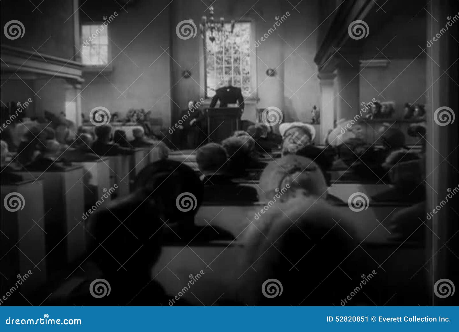 Pastor Preaching from Pulpit in Church Stock Video - Video of ...