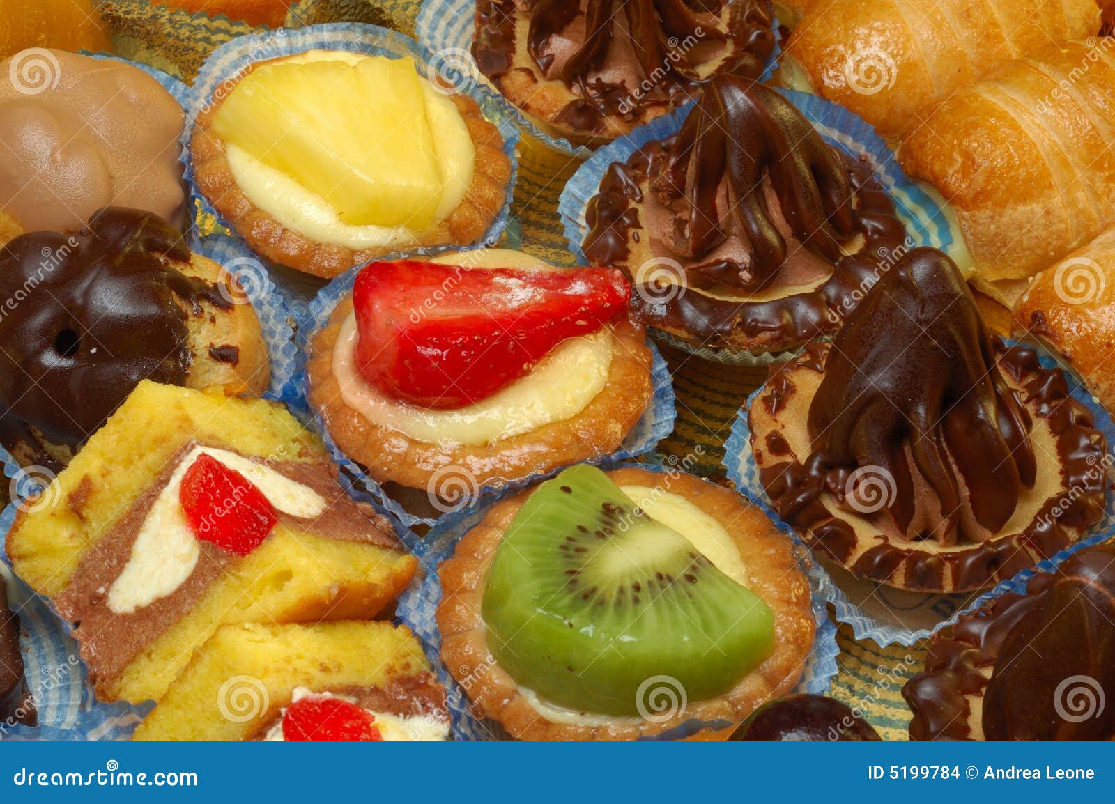 Pastries stock photo. Image of chocolate, sweets, tart - 5199784
