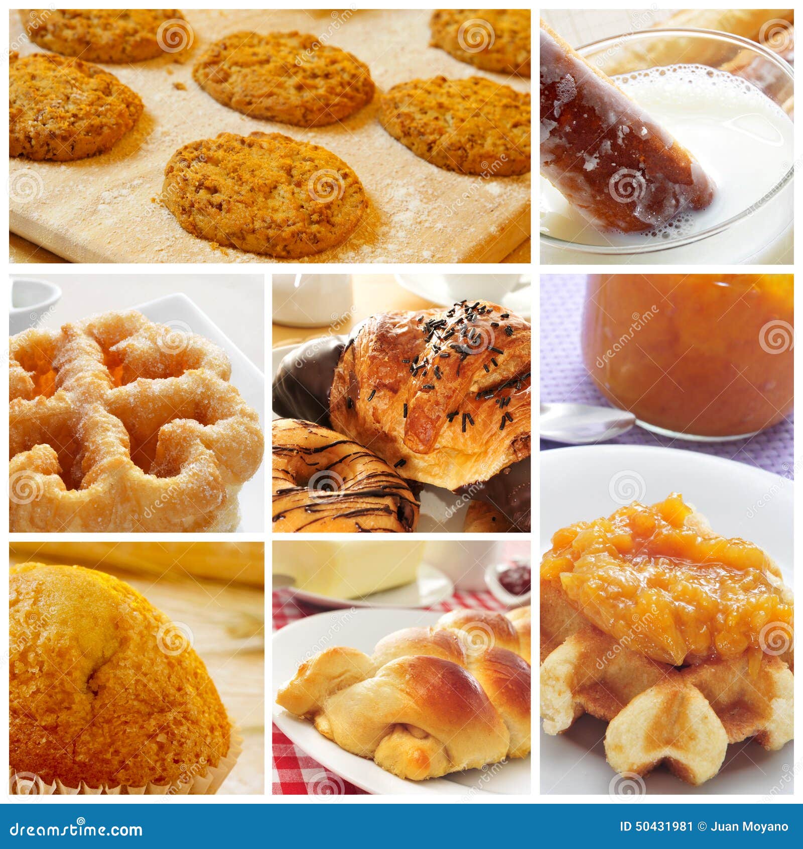 Pastries Collage Royalty-Free Stock Image | CartoonDealer.com #14685388