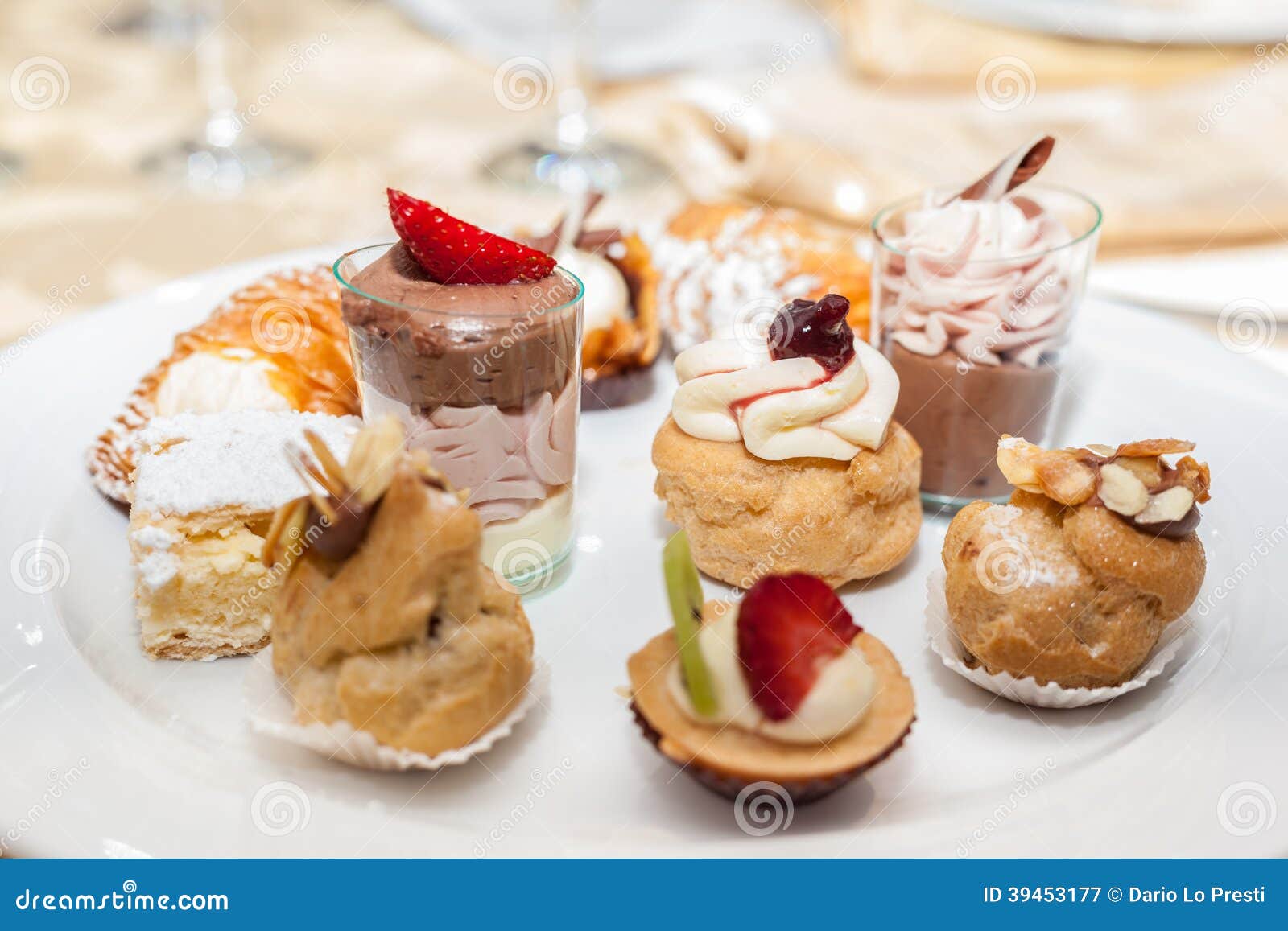 Pastries stock image. Image of confection, chocolate - 39453177
