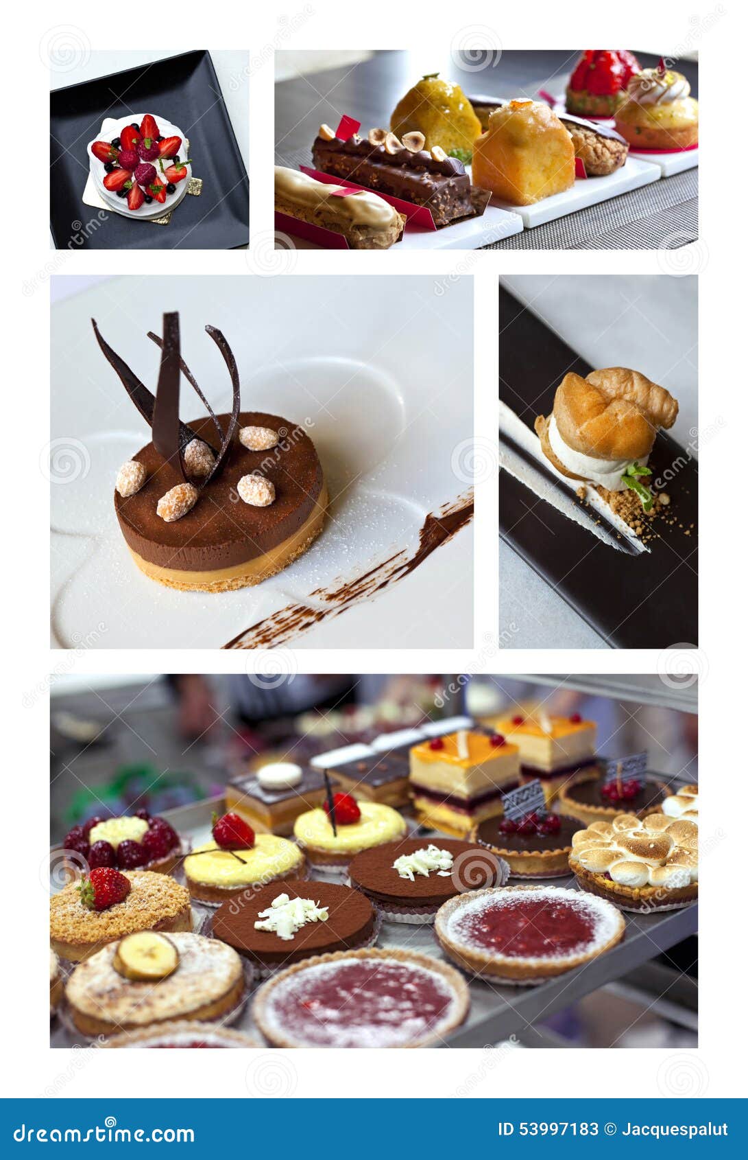 Pastries stock image. Image of appetizing, gourmet, delicious - 53997183