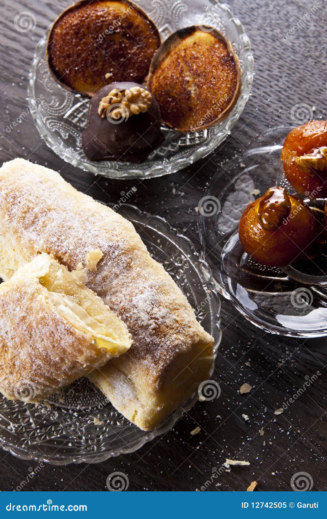 Pastry stock image. Image of dessert, brunch, glazed - 12742505