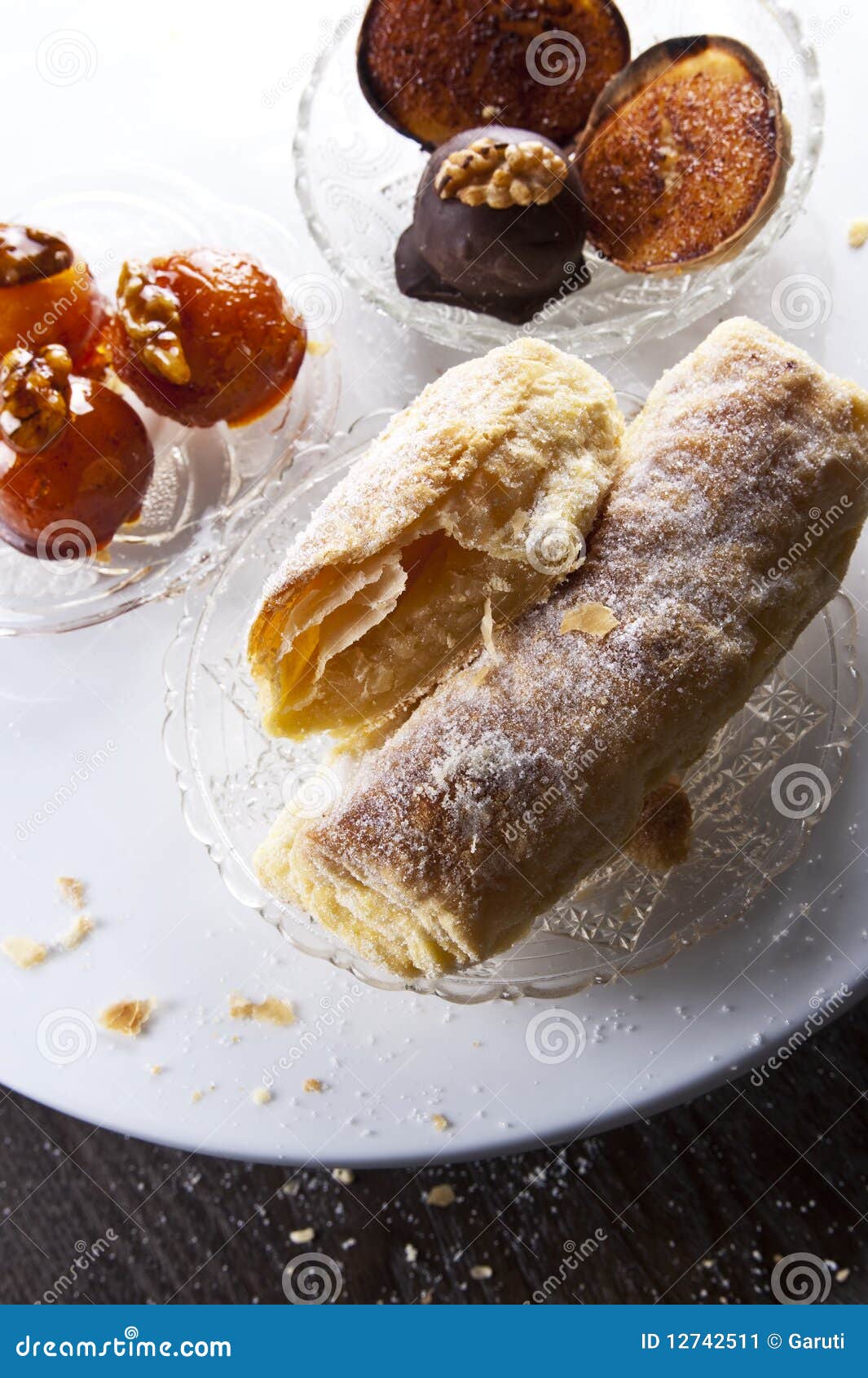 Pastry stock image. Image of cuisine, bakery, pudding - 12742511