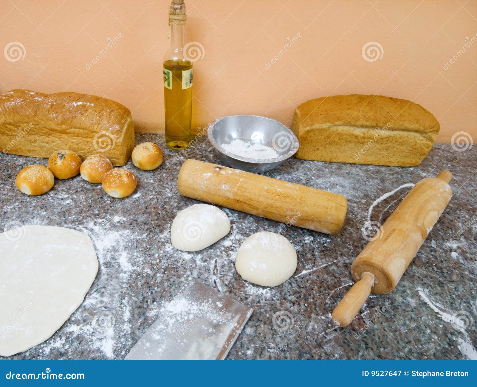 Pastry and Bakery Chef Station Stock Image - Image of restaurant, bake ...