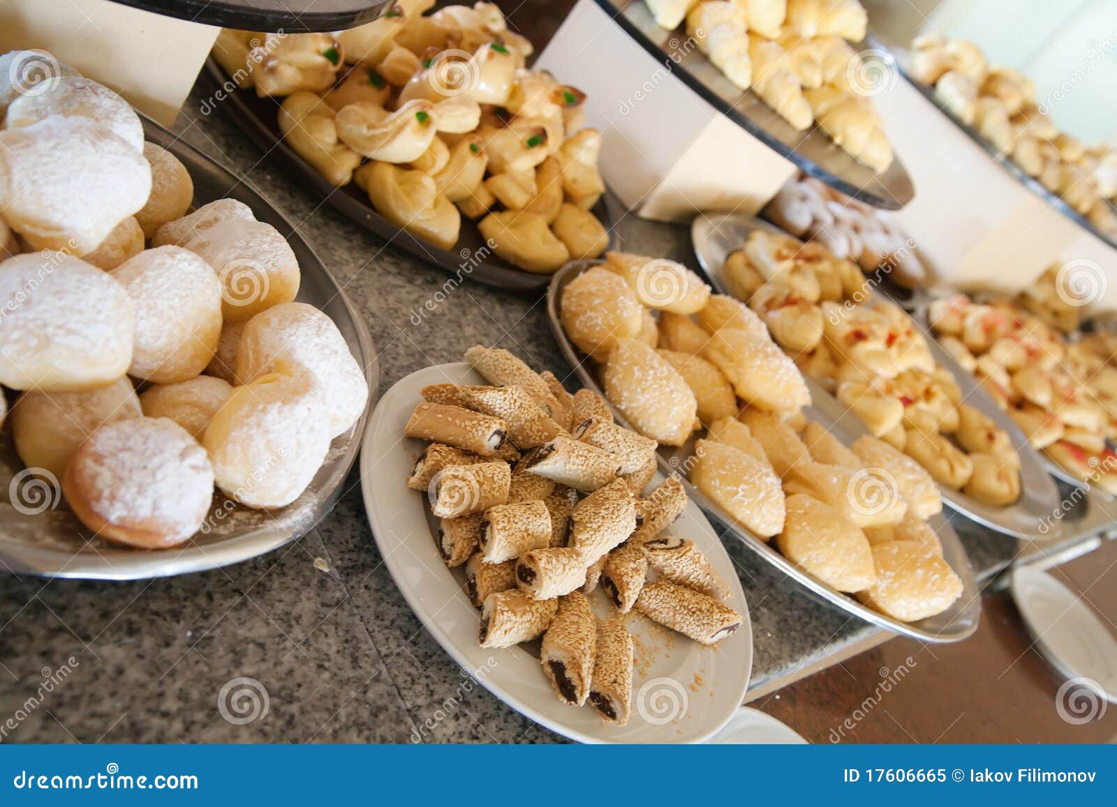 Pastry in buffet stock image. Image of breakfast, banquet - 17606665