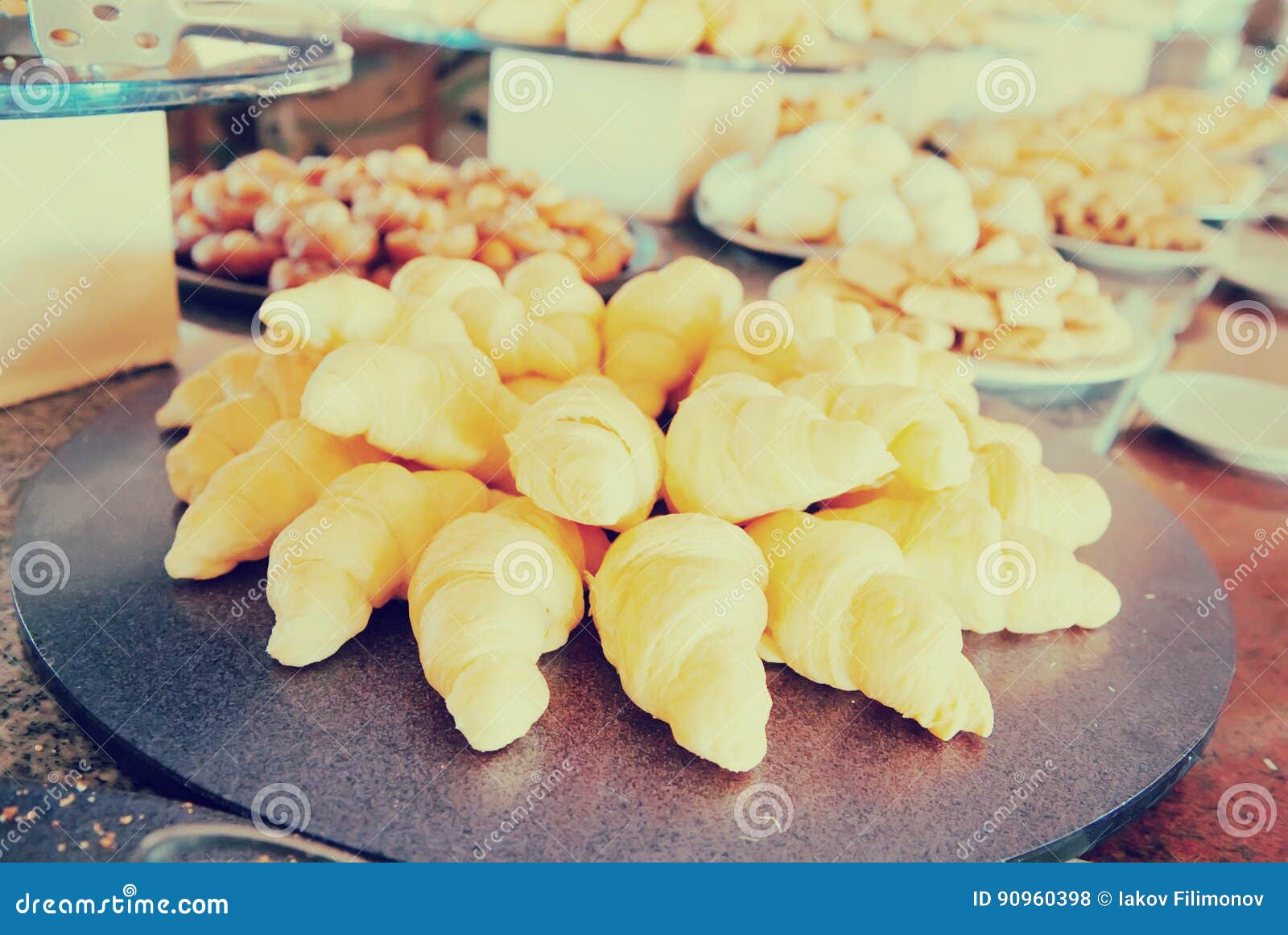 Pastry in buffet stock photo. Image of cookies, freshness - 90960398
